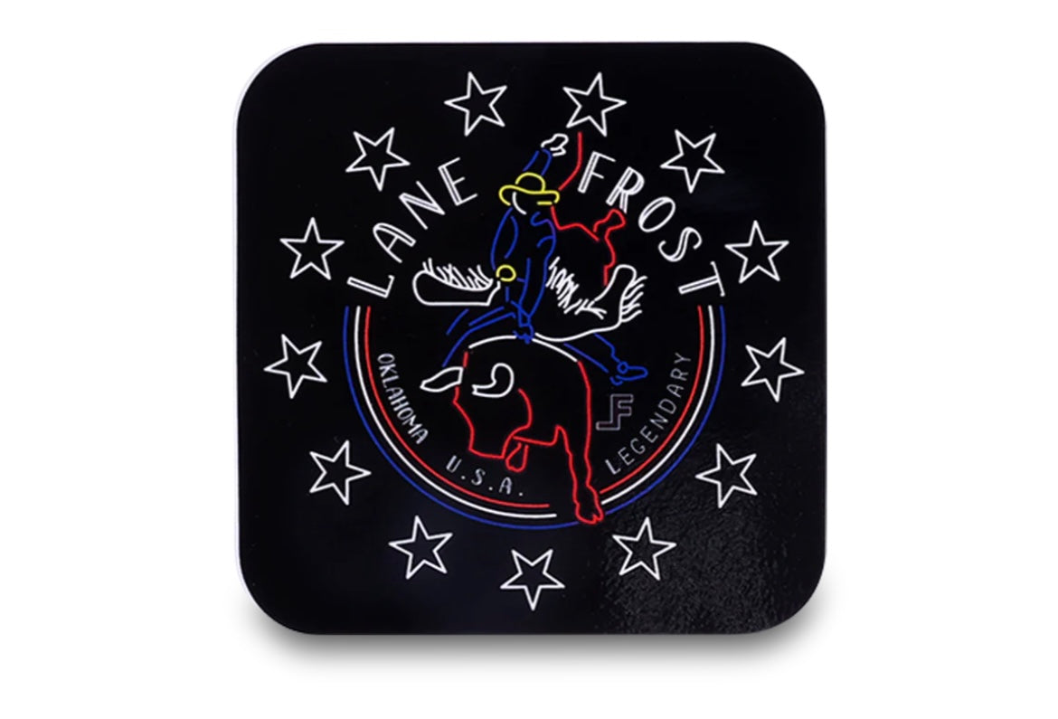 Lane Frost Neon Legendary Sticker – Frost Ranch Wear